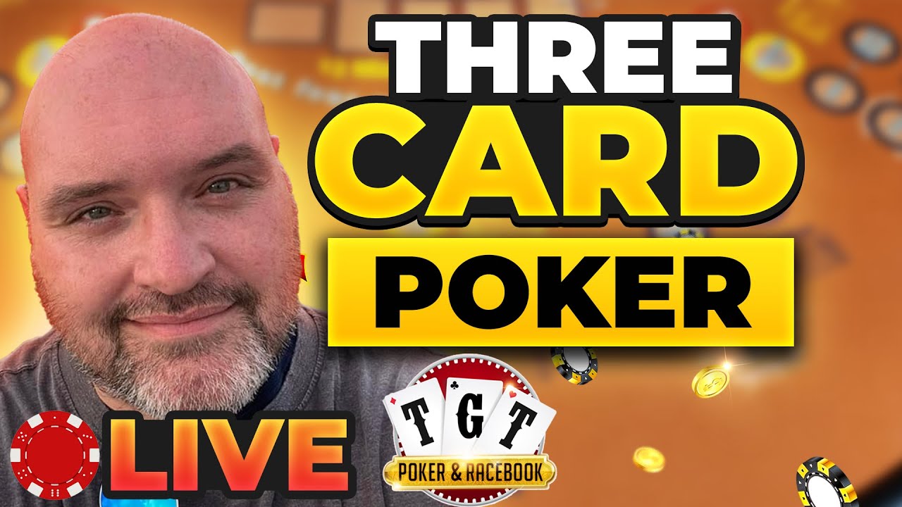 LIVE! Three Card Poker @TGT Poker & Racebook - YouTube