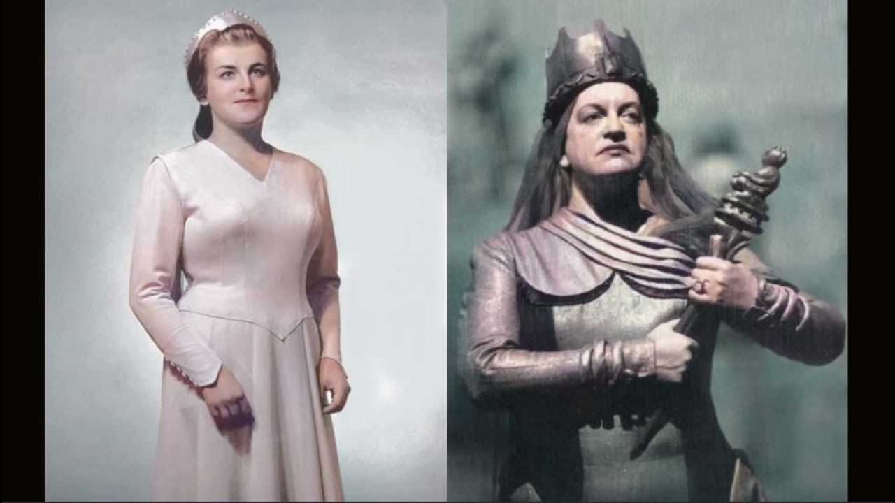 Dramatic soprano duet: Birgit Nilsson & Astrid Varnay in Lohengrin ...