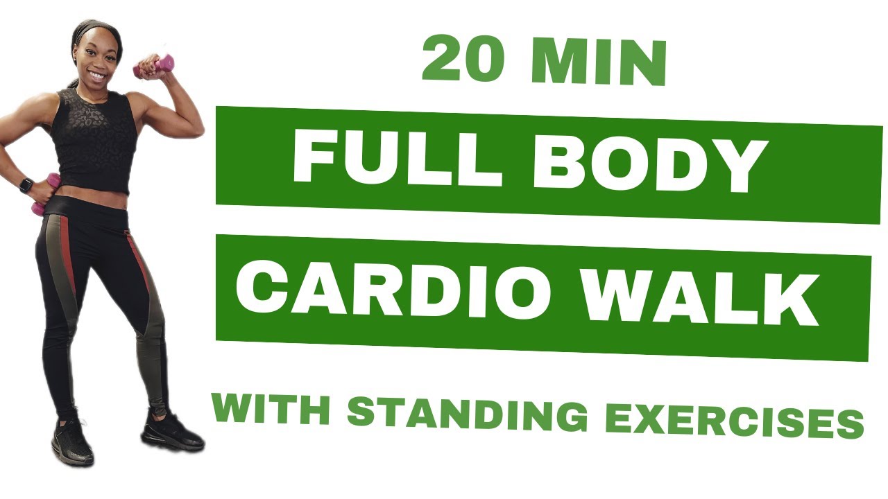 Cardio Walk it Out | Standing Exercises - YouTube