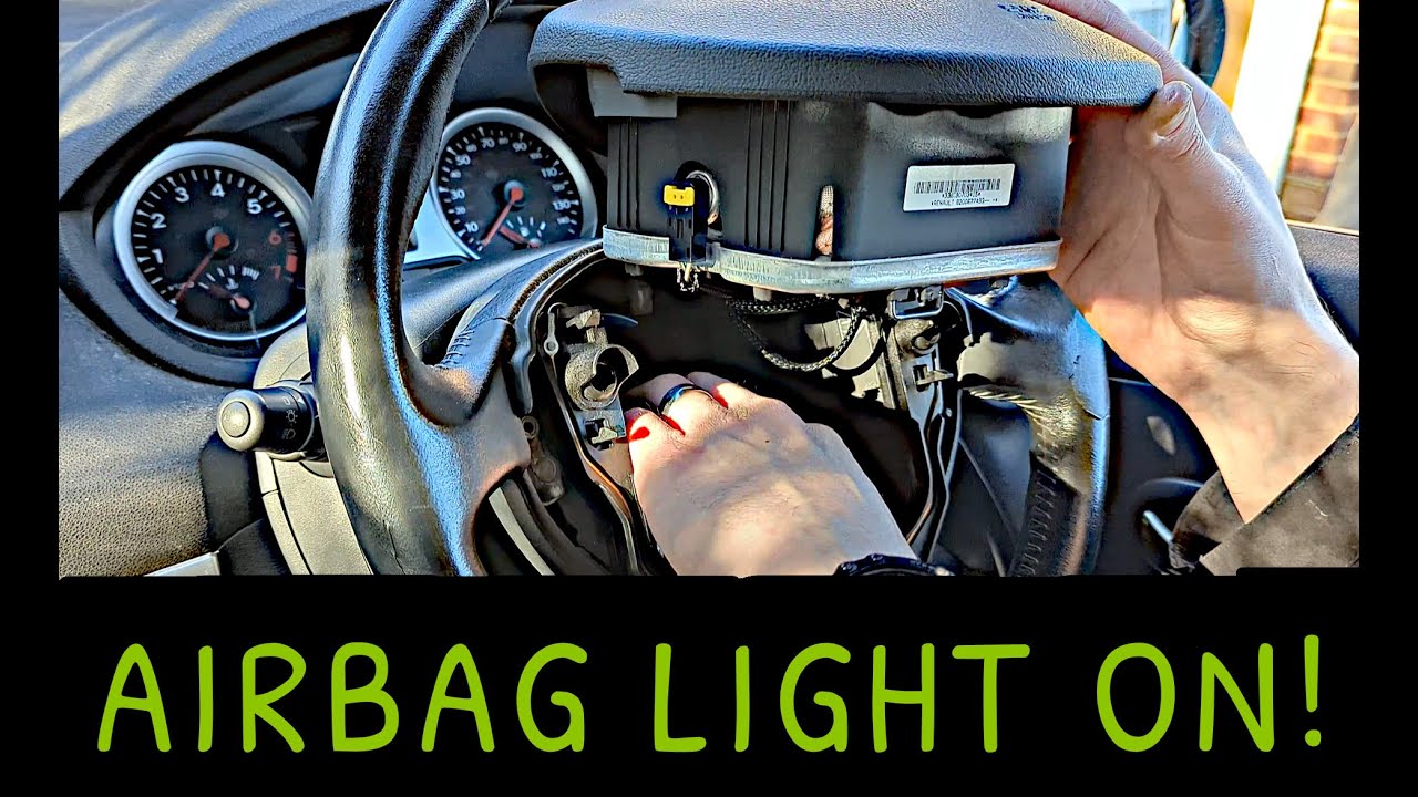 Renault Clio MK3 Airbag Light On – How To Fix – Clock Spring Squib ...