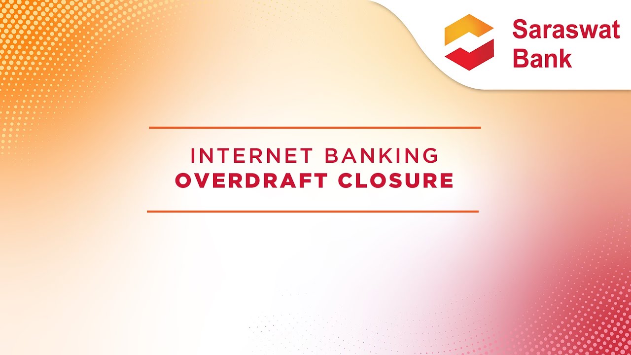 Internet Banking Overdraft Closure - YouTube