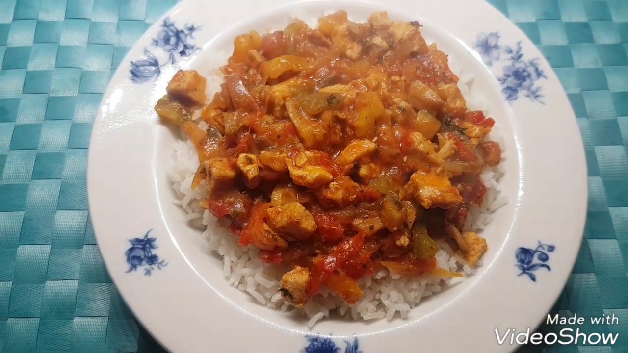 Ahla Roz bi dajaj/rice dish with chicken and veggies/lekkere rijst met ...