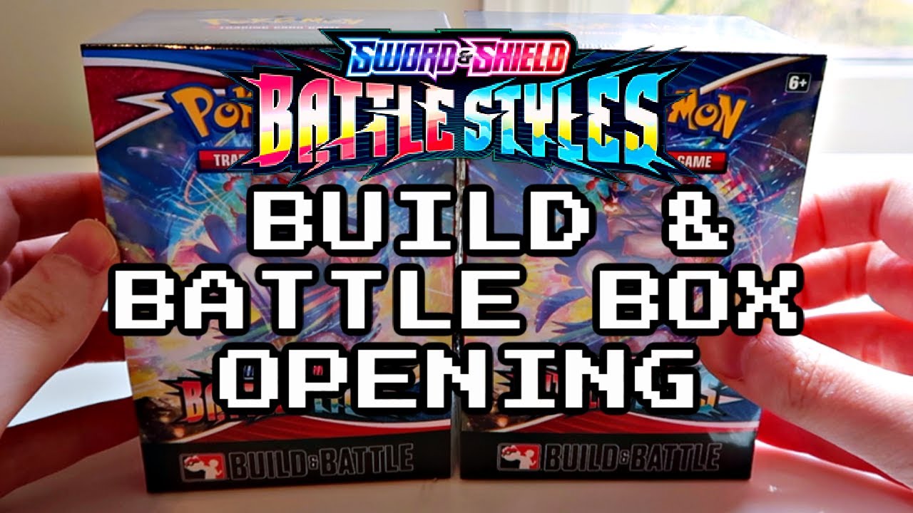 OPENING (2x) BATTLE STYLES PRERELEASE BUILD AND BATTLE BOXES *NEW SET ...