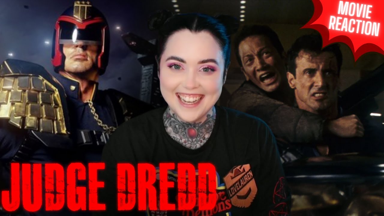 Judge Dredd (1995) - MOVIE REACTION - First Time Watching - YouTube
