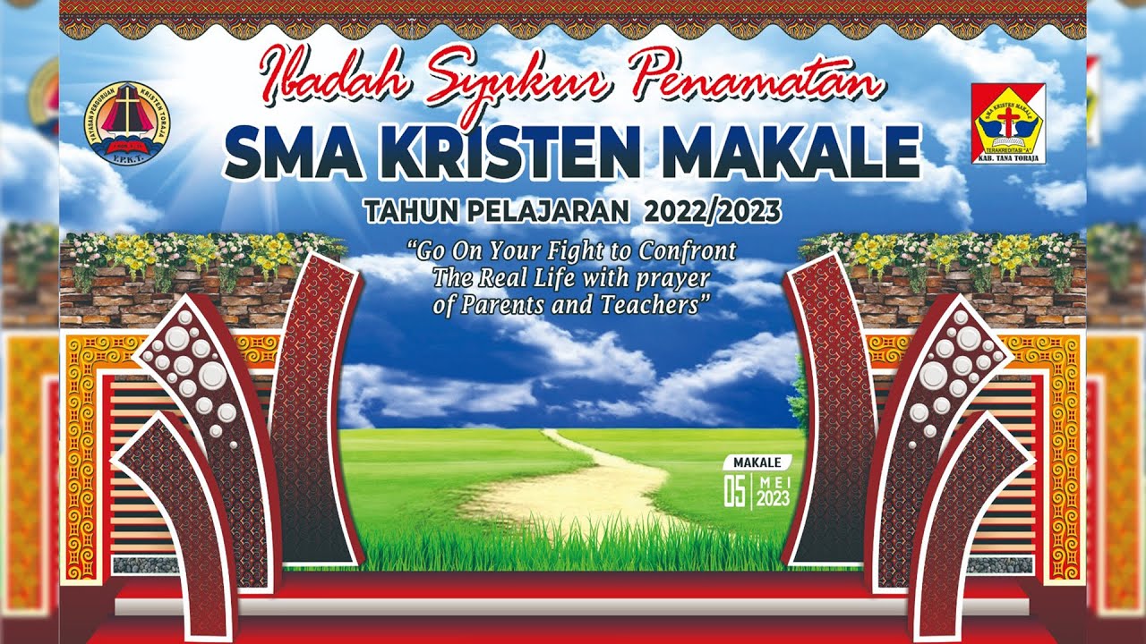 🔴 [LIVE] SMA KRISTEN MAKALE - IBADAH SYUKUR PENAMATAN SMA KRISTEN ...