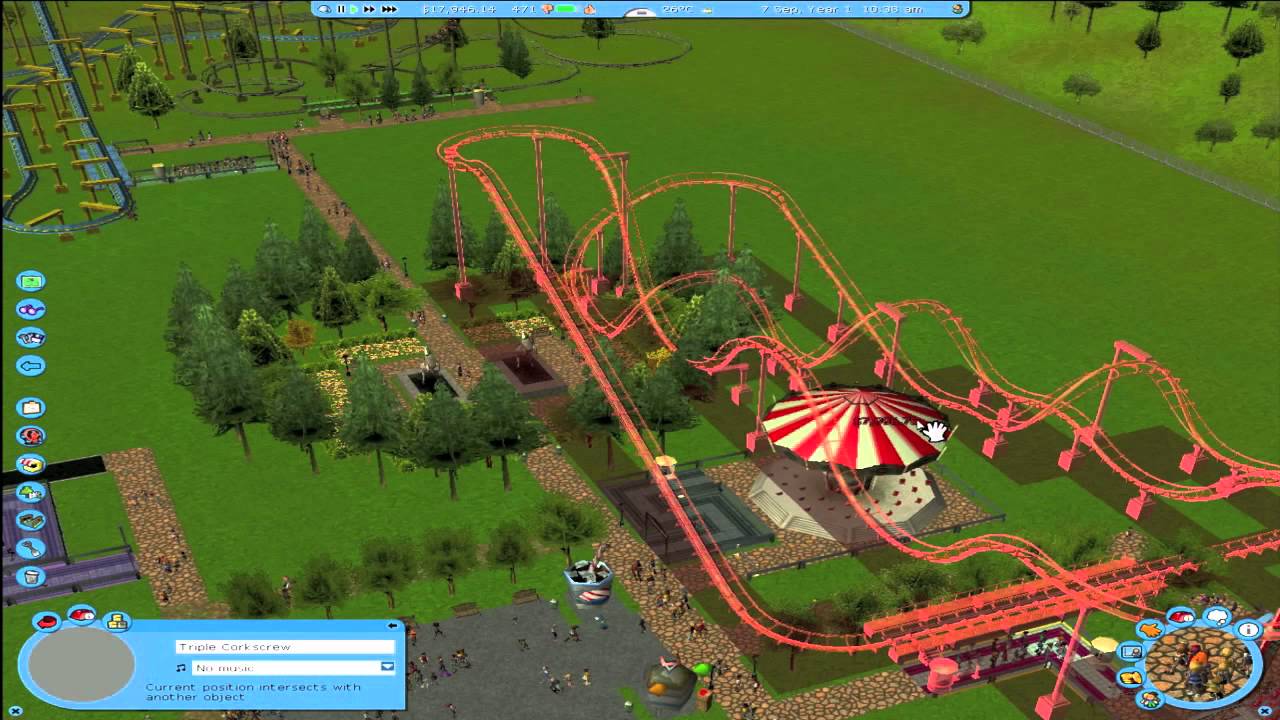 RCT3 WALKTHROUGH: Vanilla HIlls | Part 1 - YouTube