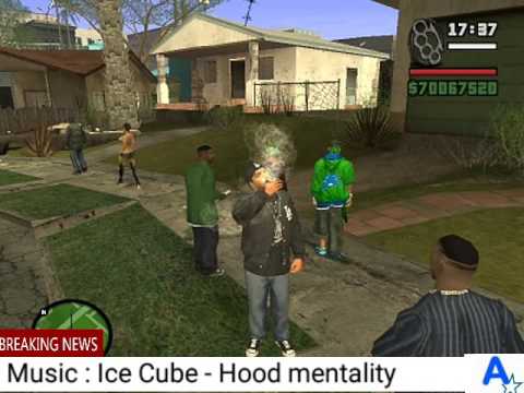 Skin Ice Cube for GTA San Andreas mod download - YouTube