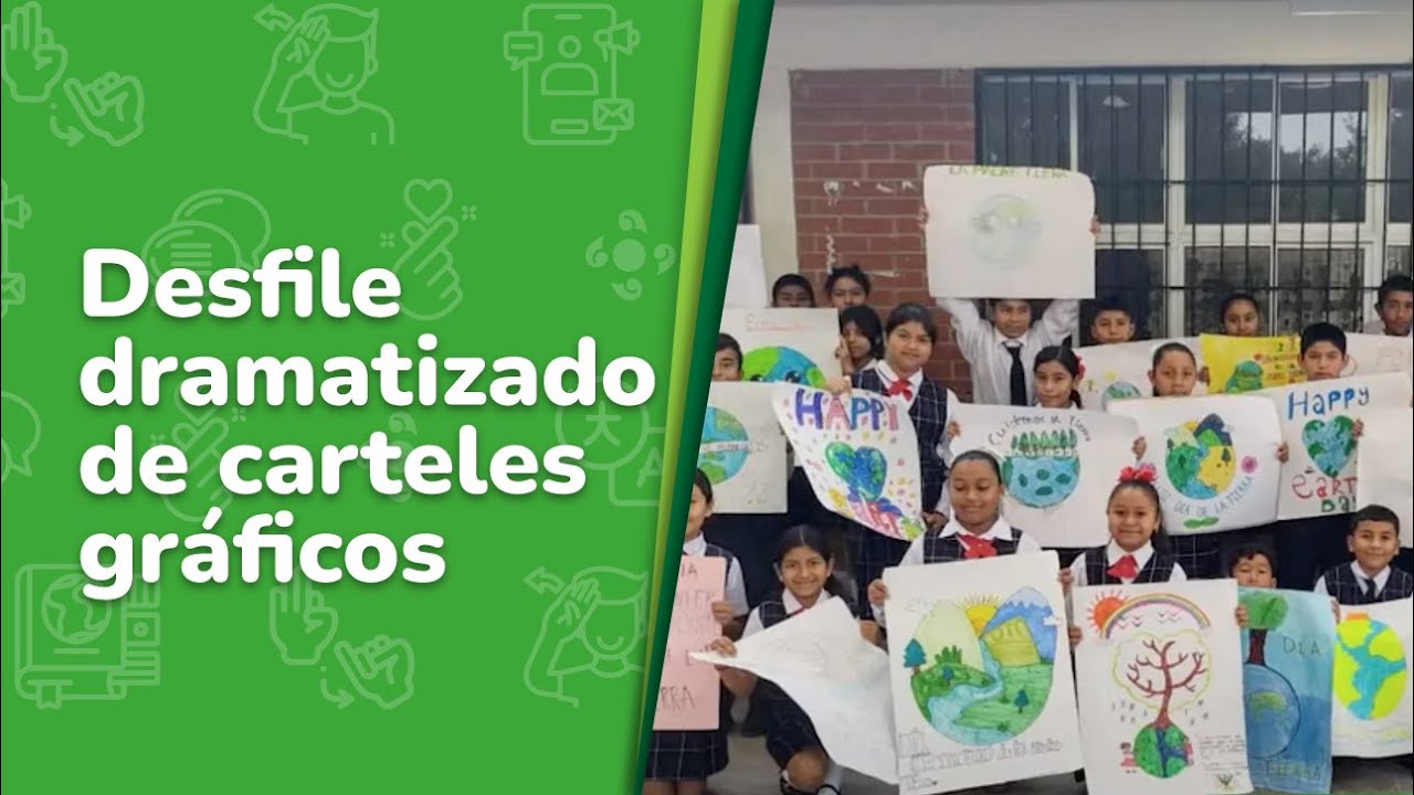 Desfile dramatizado de carteles gráficos • Lenguajes • 3er. grado ...