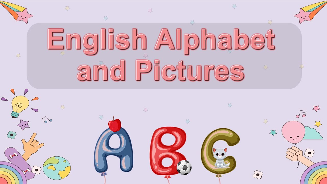 Explore the English Alphabet with Vibrant Pictures: A Visual Learning ...
