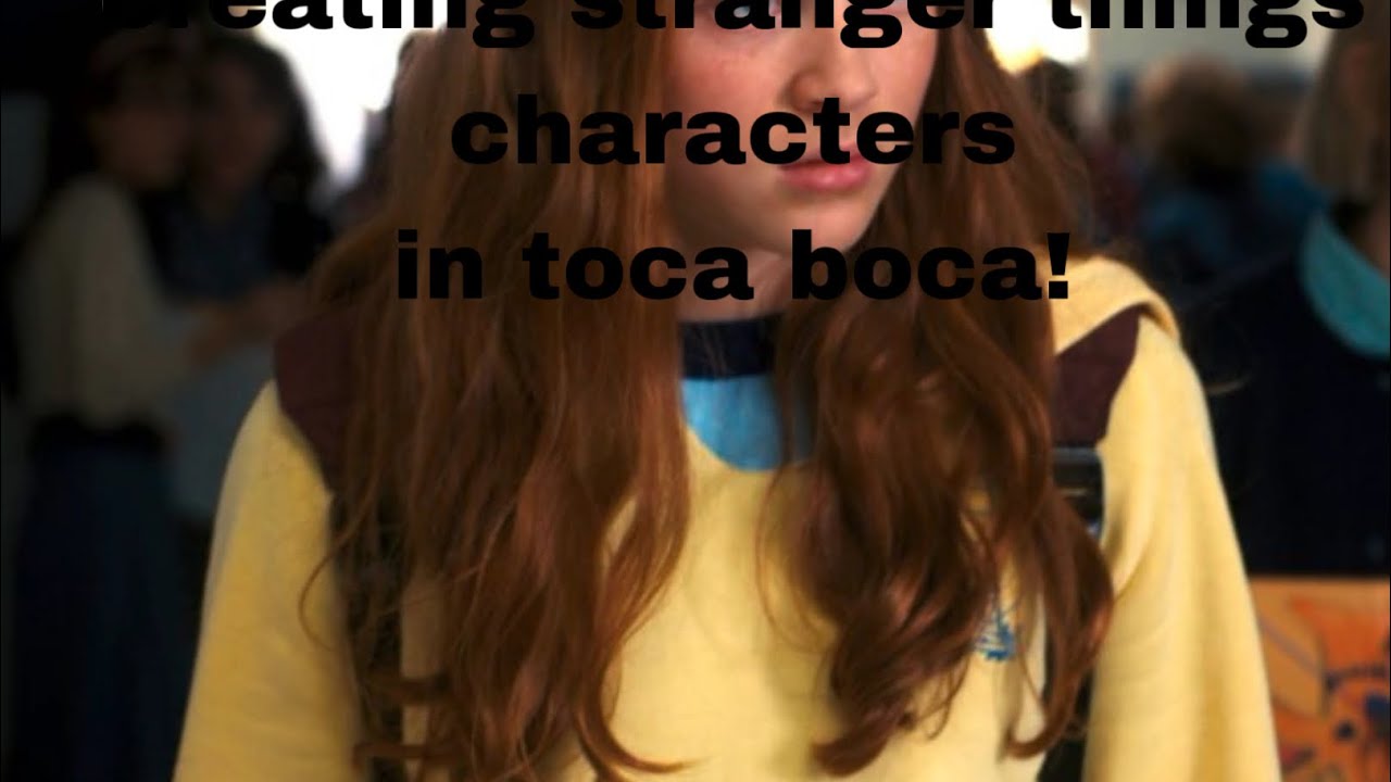 creating stranger things characters in toca boca! (pt.1) - YouTube