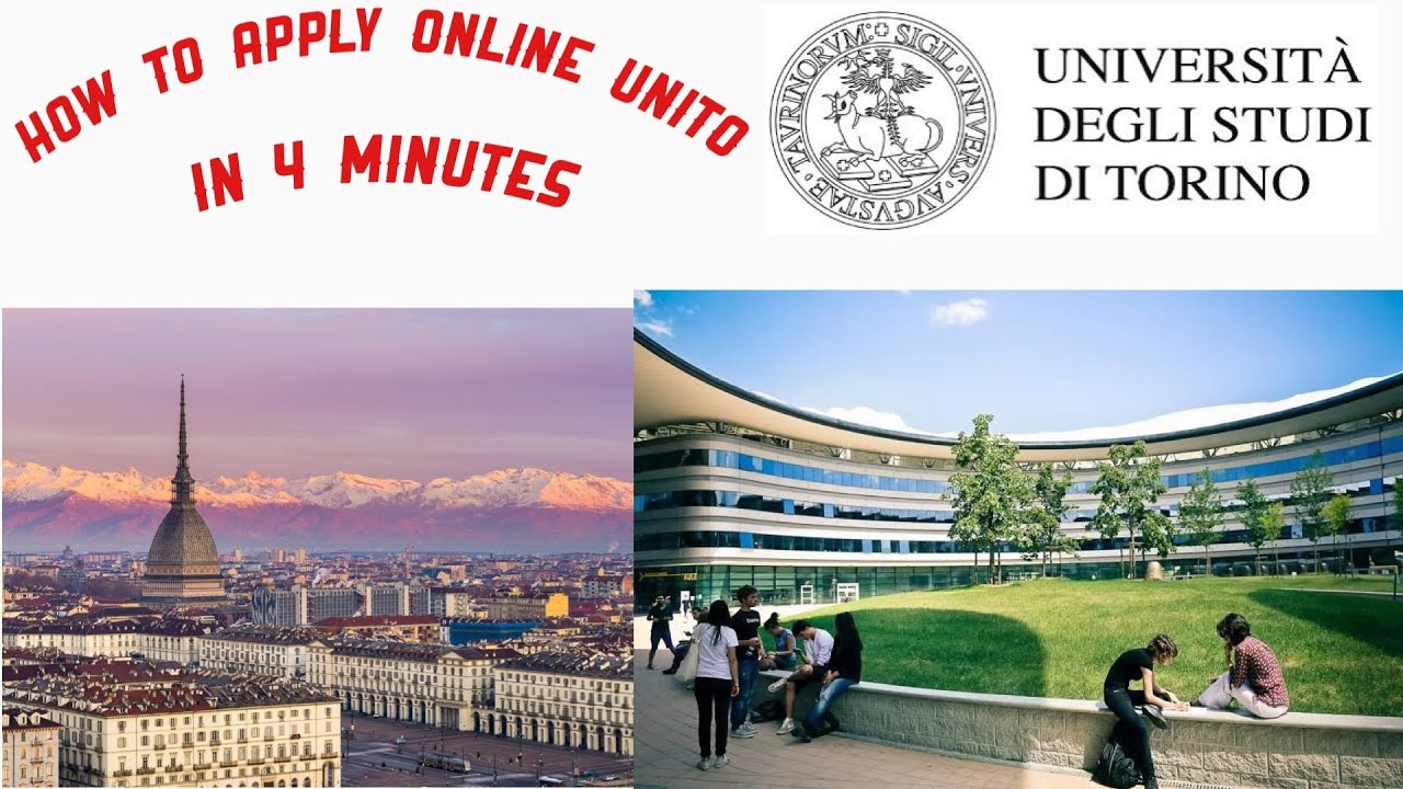 How to apply online at the university of Torino Italy successlovely ...