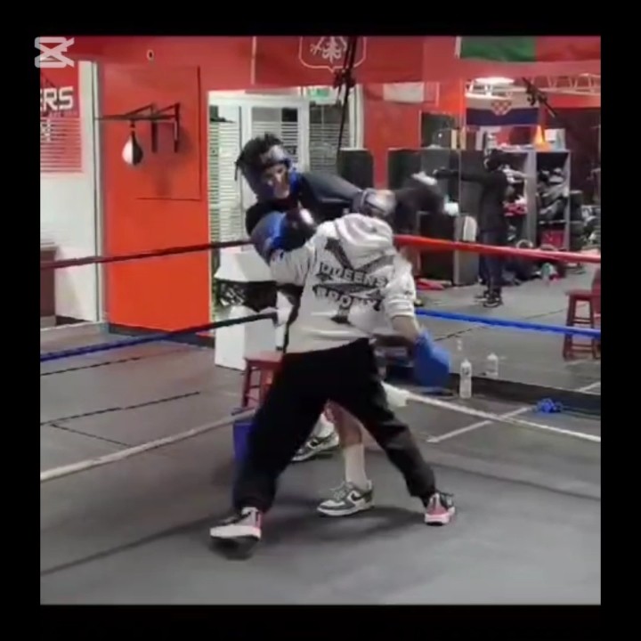 new boxer trained for about 5 weeks training for first ever Fight Night ...