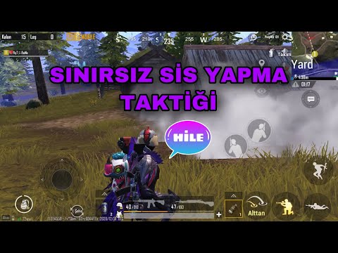 SINIRSIZ SİS BOMBASI BUGU /// PUBG MOBİLE