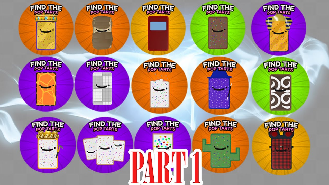 Find The Pop Tarts - [PART 1] How to collect all badges in Pop Tarts ...