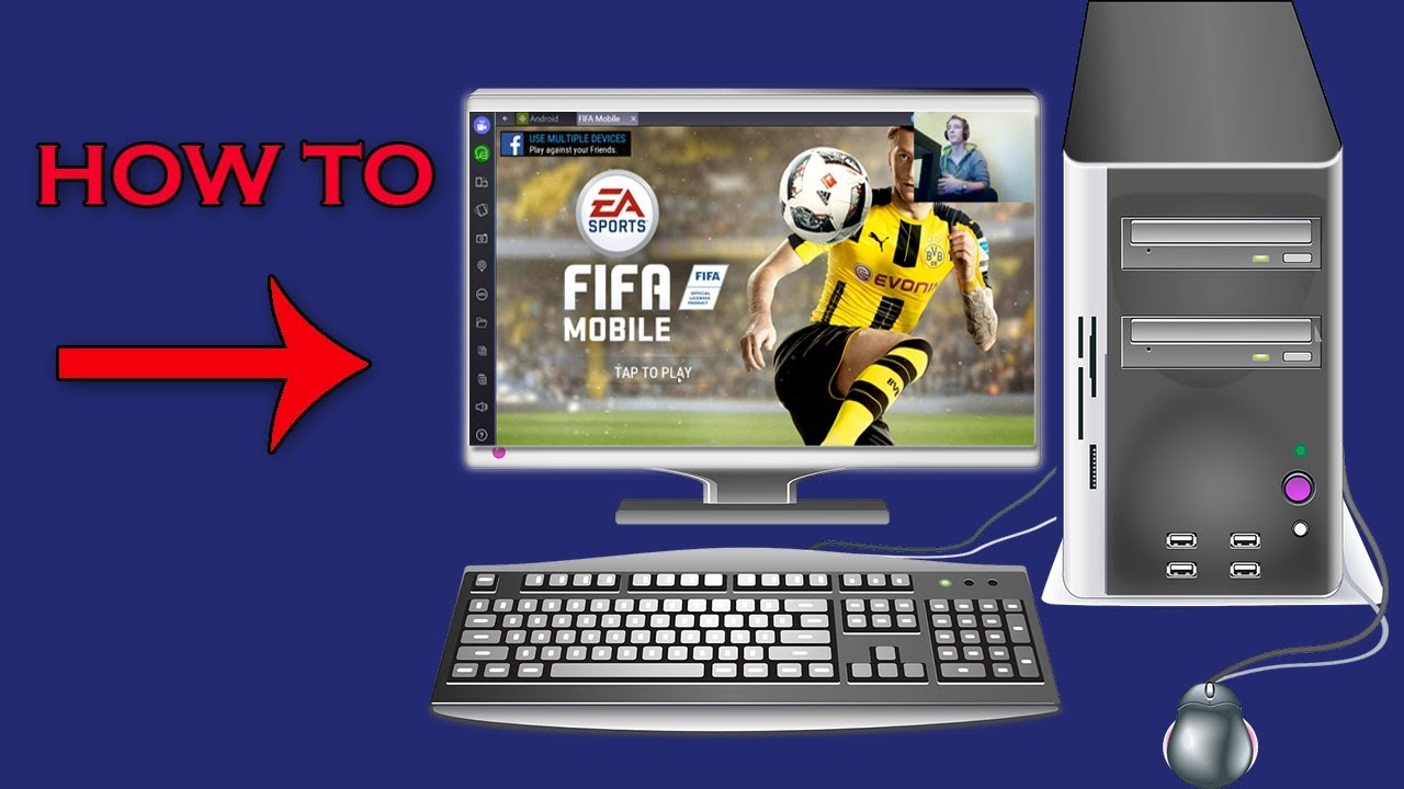 HOW TO GET FIFA MOBILE ON PC FOR FREE! - YouTube