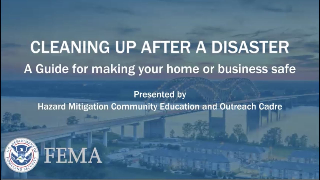 Cleaning Up After A Disaster - YouTube