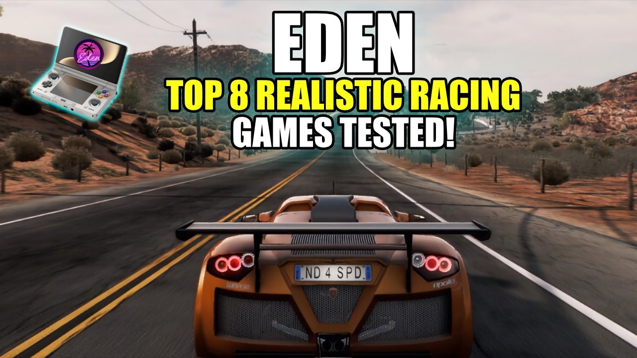 Eden – Top 8 Realistic Switch Racing Games Tested on AYN Thor - YouTube