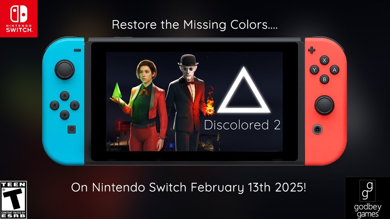 Discolored 2 | Nintendo Switch Announce Trailer - YouTube