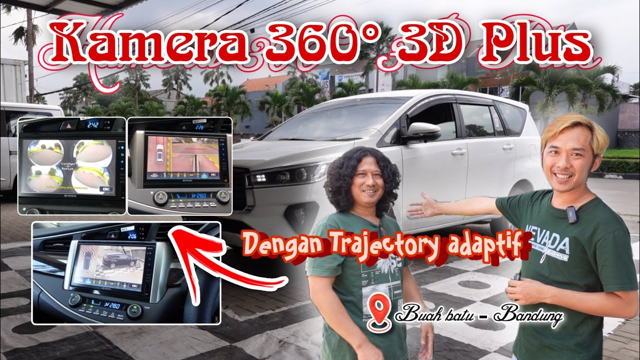 Kamera 360° 3D Plus with trajectory adaptif | Toyota Innova Reborn tipe ...