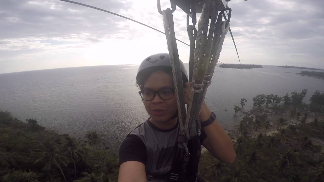 Sablayan, Occ. Mindoro Zipline Adventure 2016 (Longest in Philippines ...