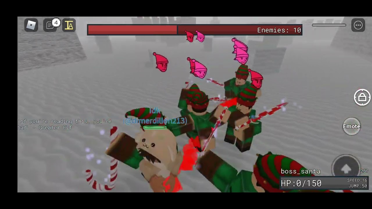 playing item asylum (Santa boss) - YouTube