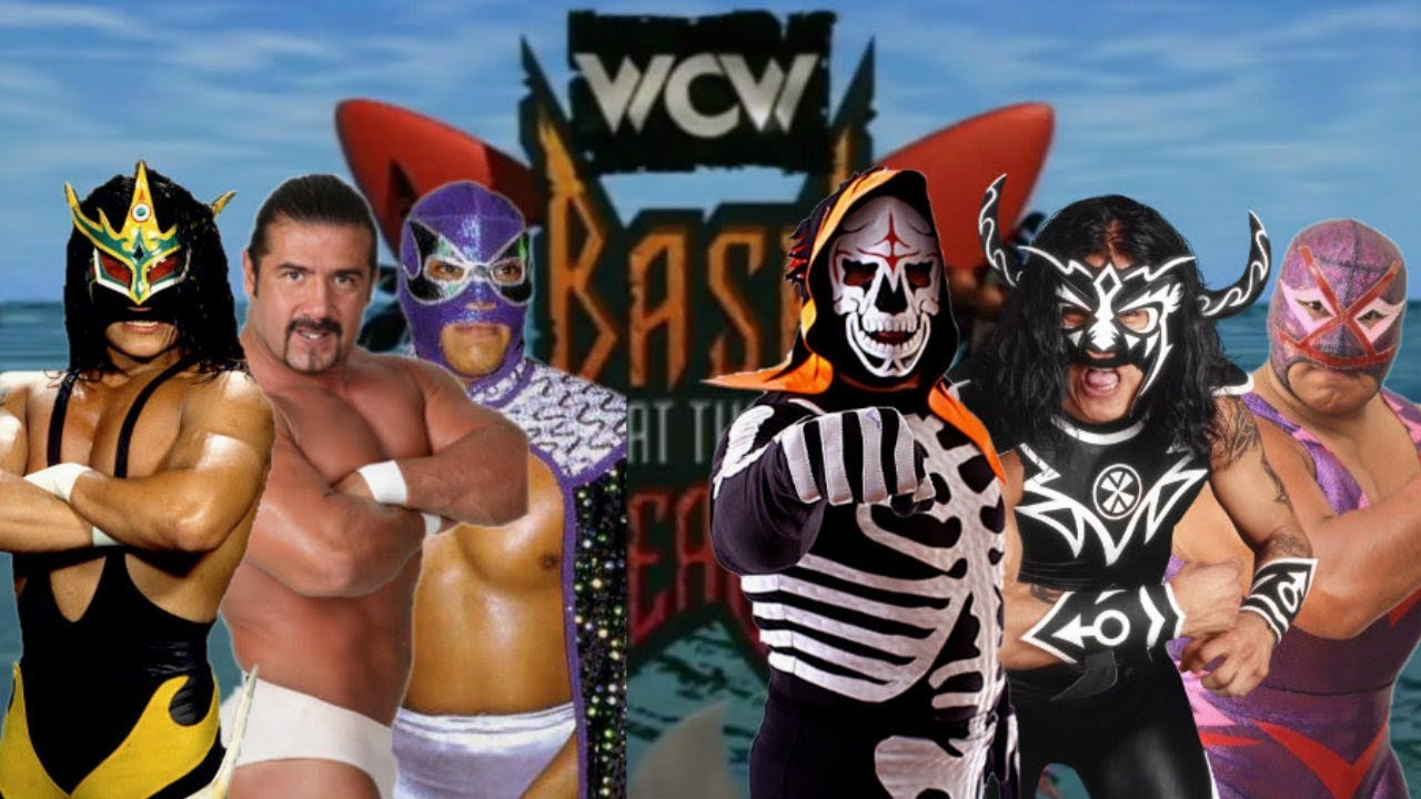 WCW Bash At The Beach 1997 | Juvi, Hector Garza & Lizmark Jr. Vs. La ...