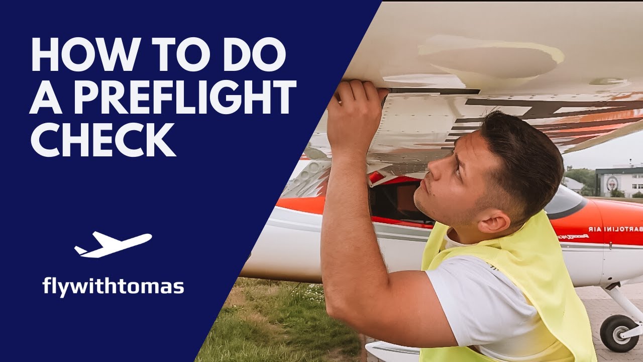 How to do a preflight check for a light aircraft | 4K - YouTube