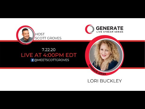 GENERATE Series: with Lori Buckley - YouTube
