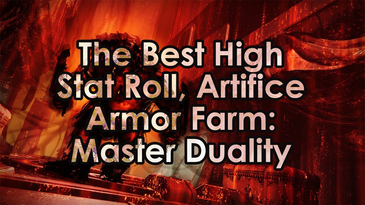 Destiny 2: You Have One Week to Farm the Best High Stat Roll Artifice ...