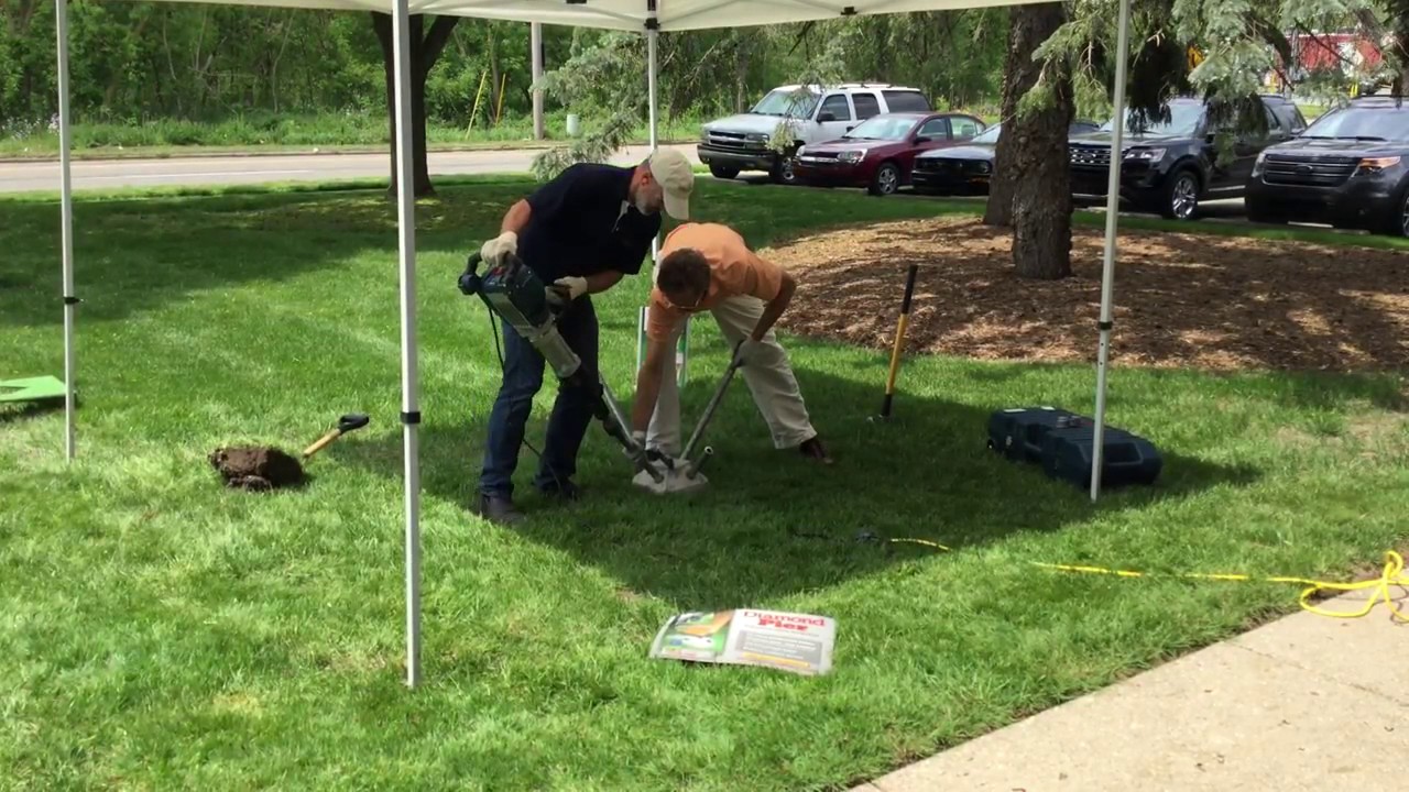 Diamond Pier Installation - YouTube