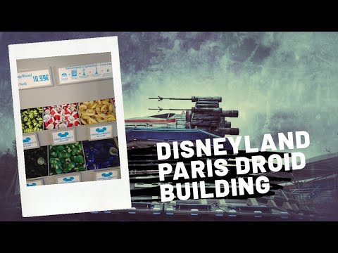 Star Wars Droid Building at Disneyland Paris - YouTube