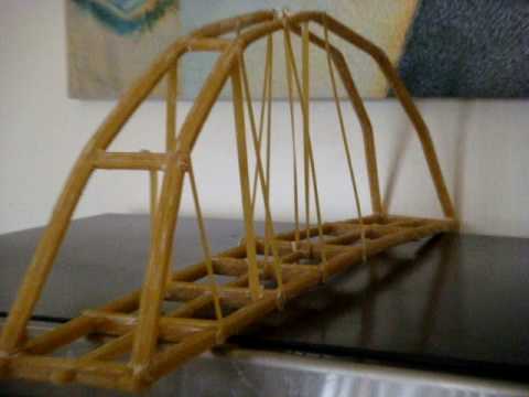 Intoduction to engineer part 2: spaghetti bridge - YouTube