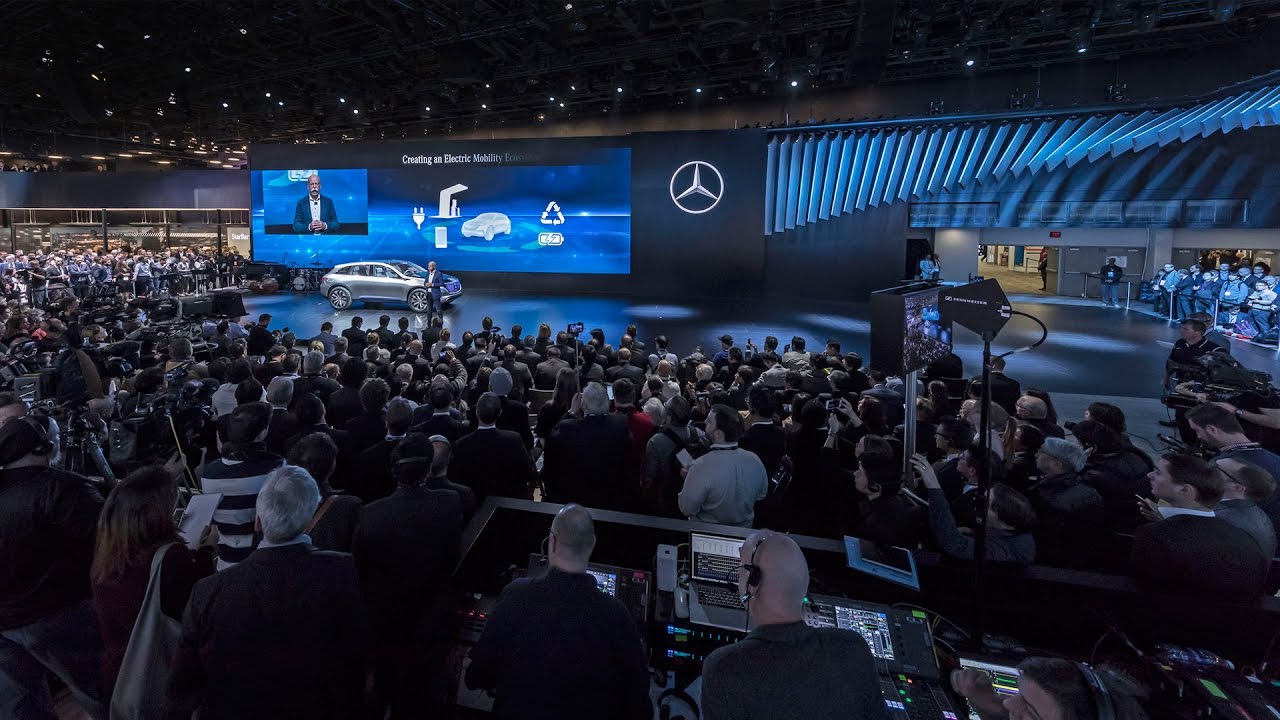 Lighting design for the Mercedes Benz Press Conference NAIAS 2017 ...