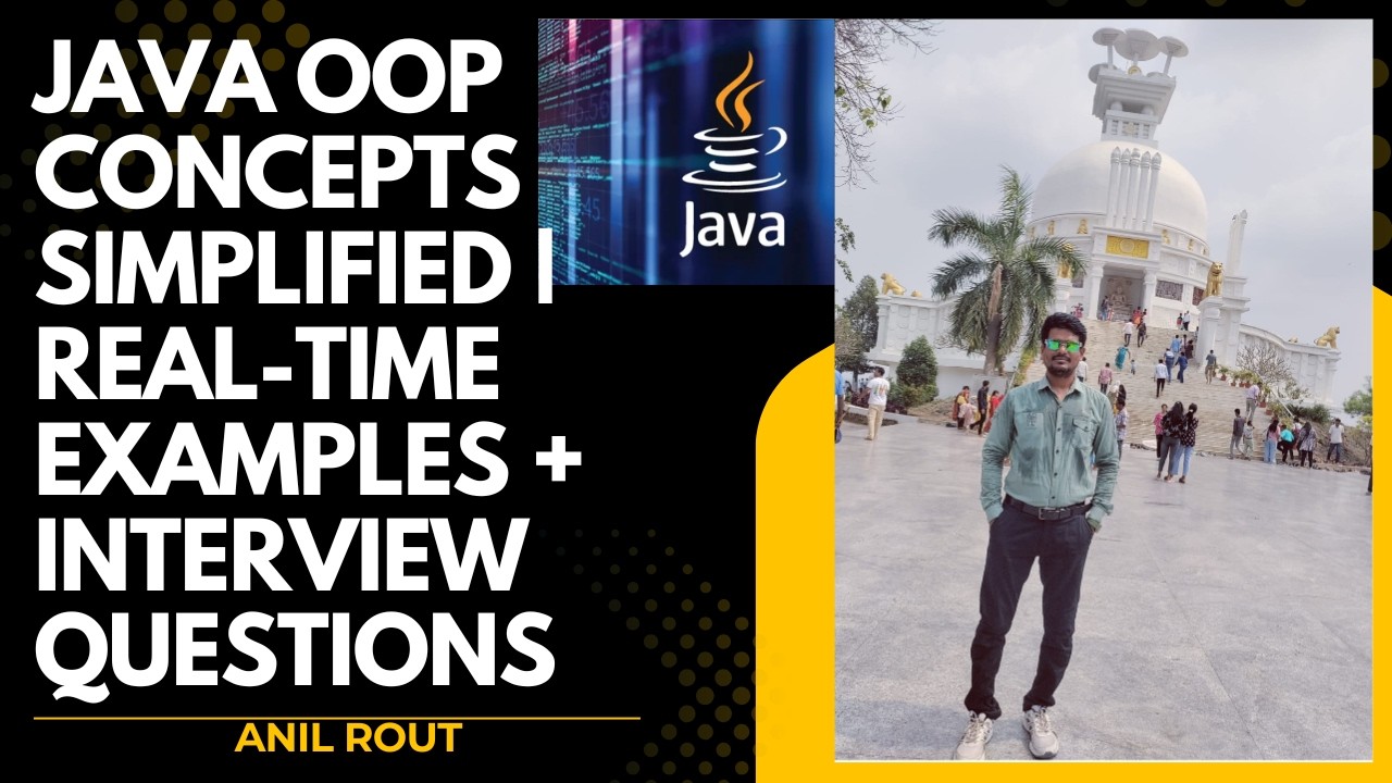 Java OOP Concepts Simplified | Real-Time Examples + Interview Questions ...