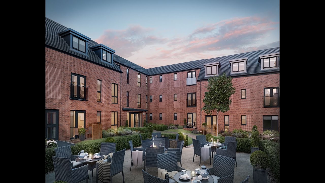 Roman Court, Middlewich, External Flythrough, McCarthy Stone - YouTube