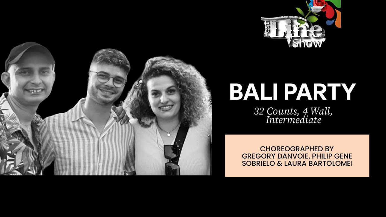 Bali Party (line dance by Gregory Danvoie, Philip Gene Sobrielo & Laura ...