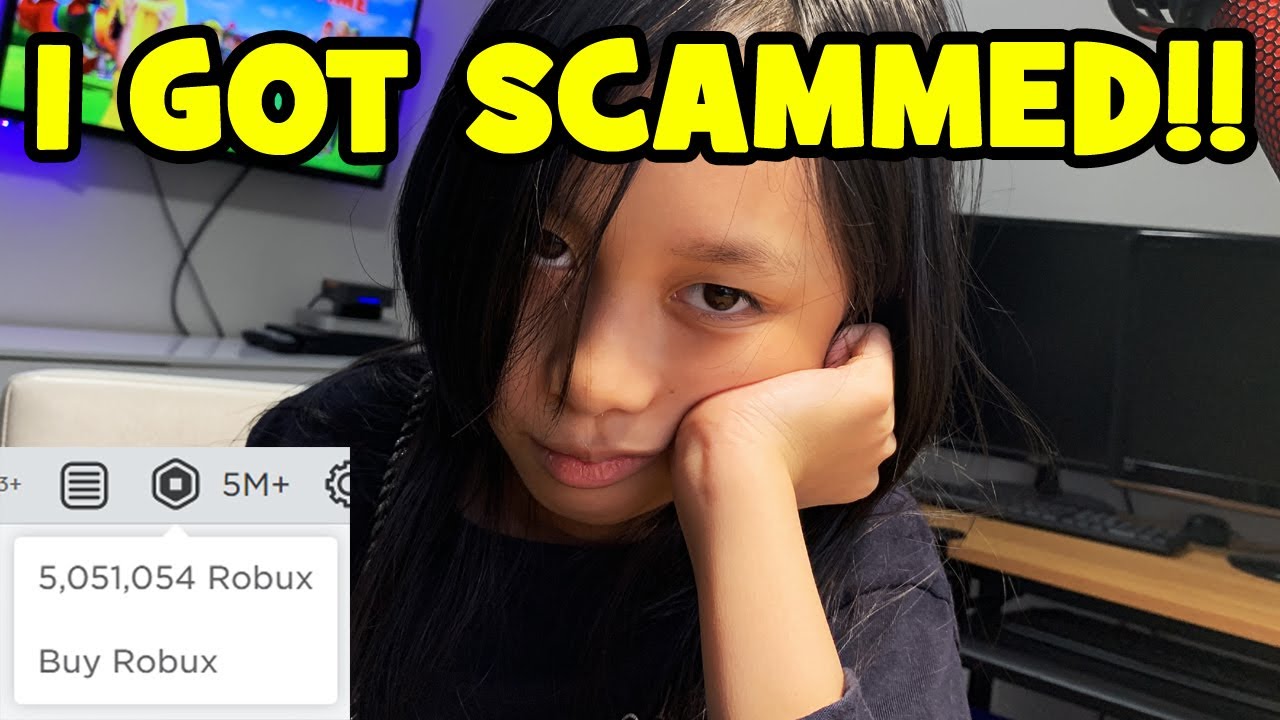Scammers Stole All My Robux - YouTube