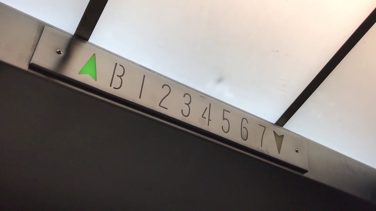 Amazing vintage Golden Gate traction elevator @ 450 Sutter parking ...