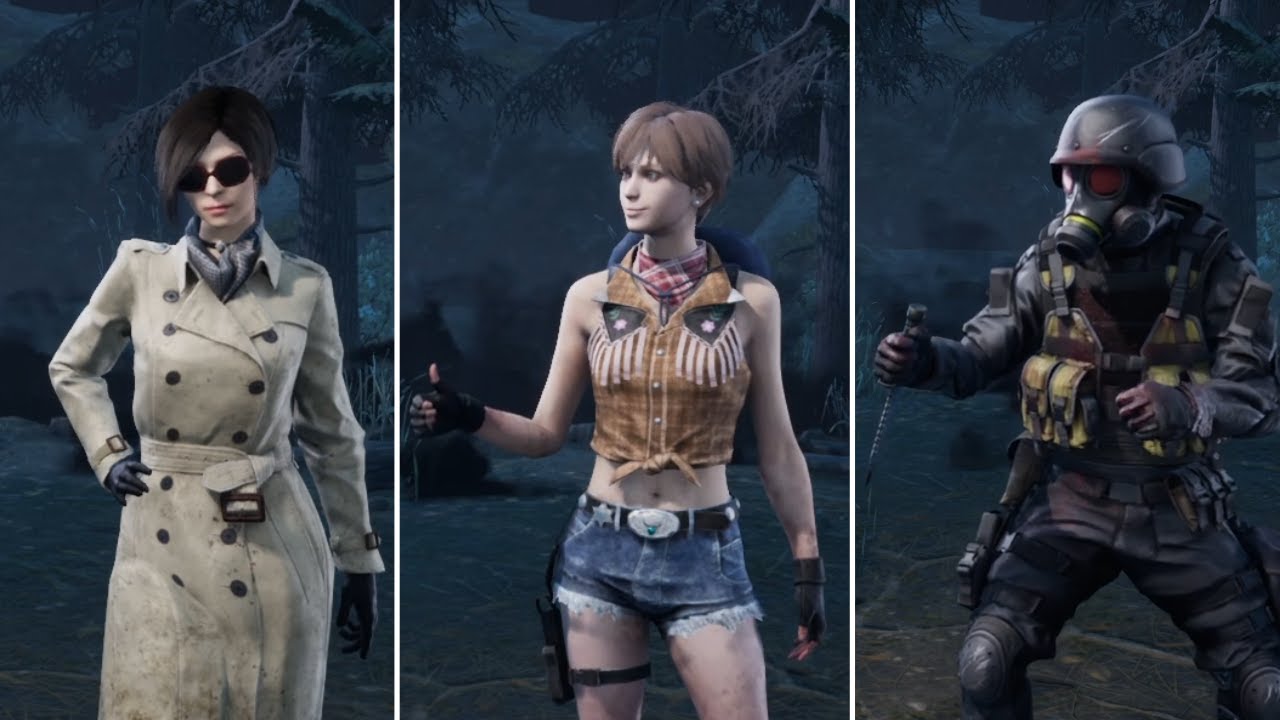 Rating New Resident Evil Skins - Dead by Daylight - YouTube