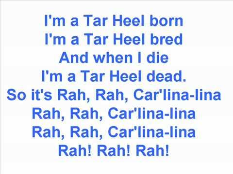 University of North Carolina Fight Song!!! - YouTube