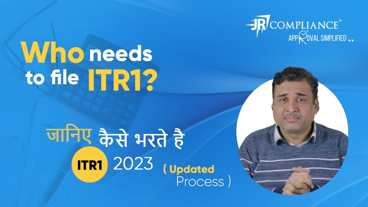 How to fill income tax return for salaried individual | ITR 1 filing ...