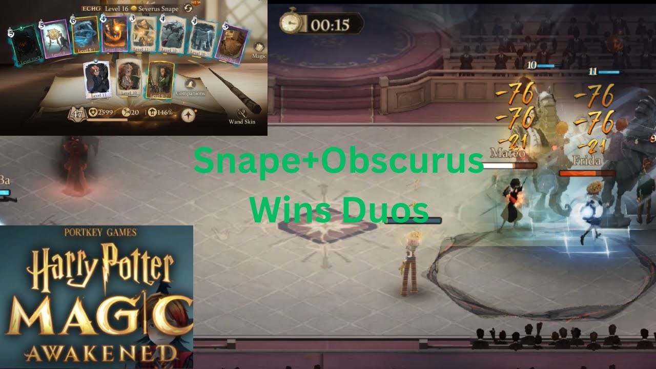 Snape Best Echo for Obscurus! Magic Awakened Boss of Blades - YouTube