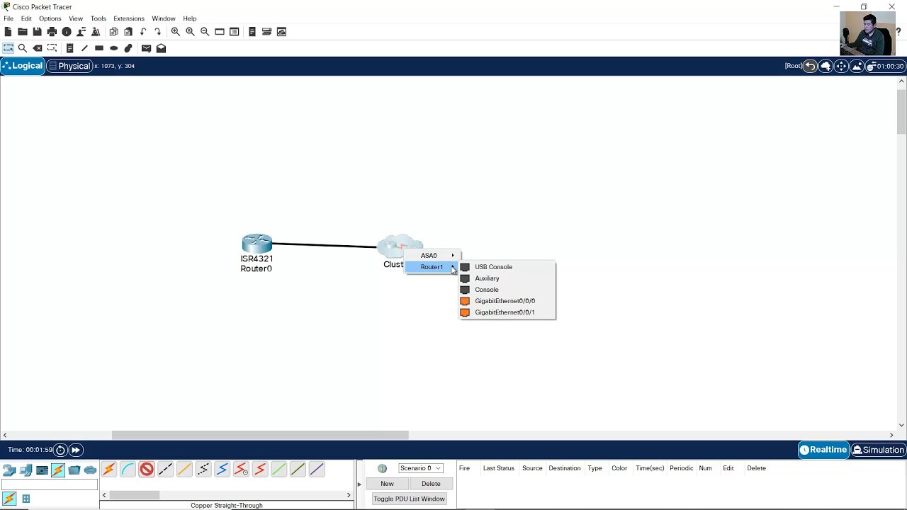 Packet Tracer 8.01 - Crear Cluster o Nube - YouTube