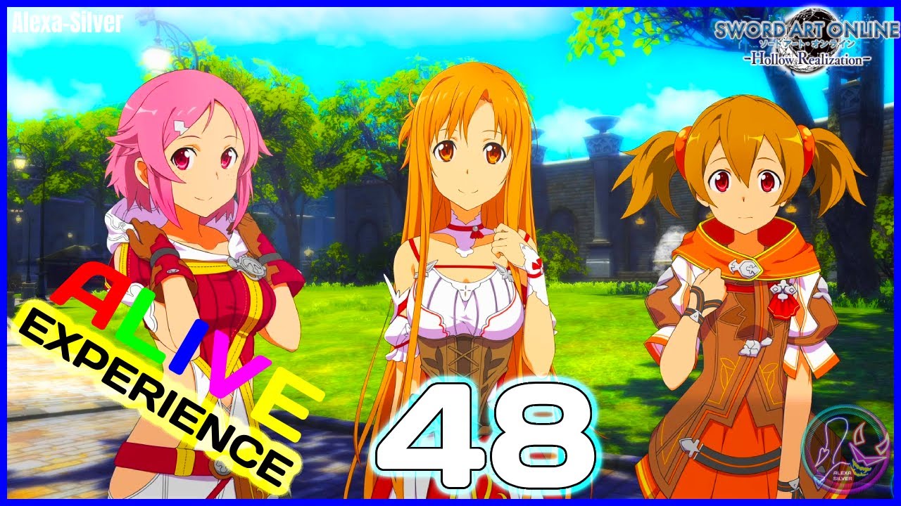 SAO HR 48 | Eating Pork Buns with Friends in the Park | Sword Art ...