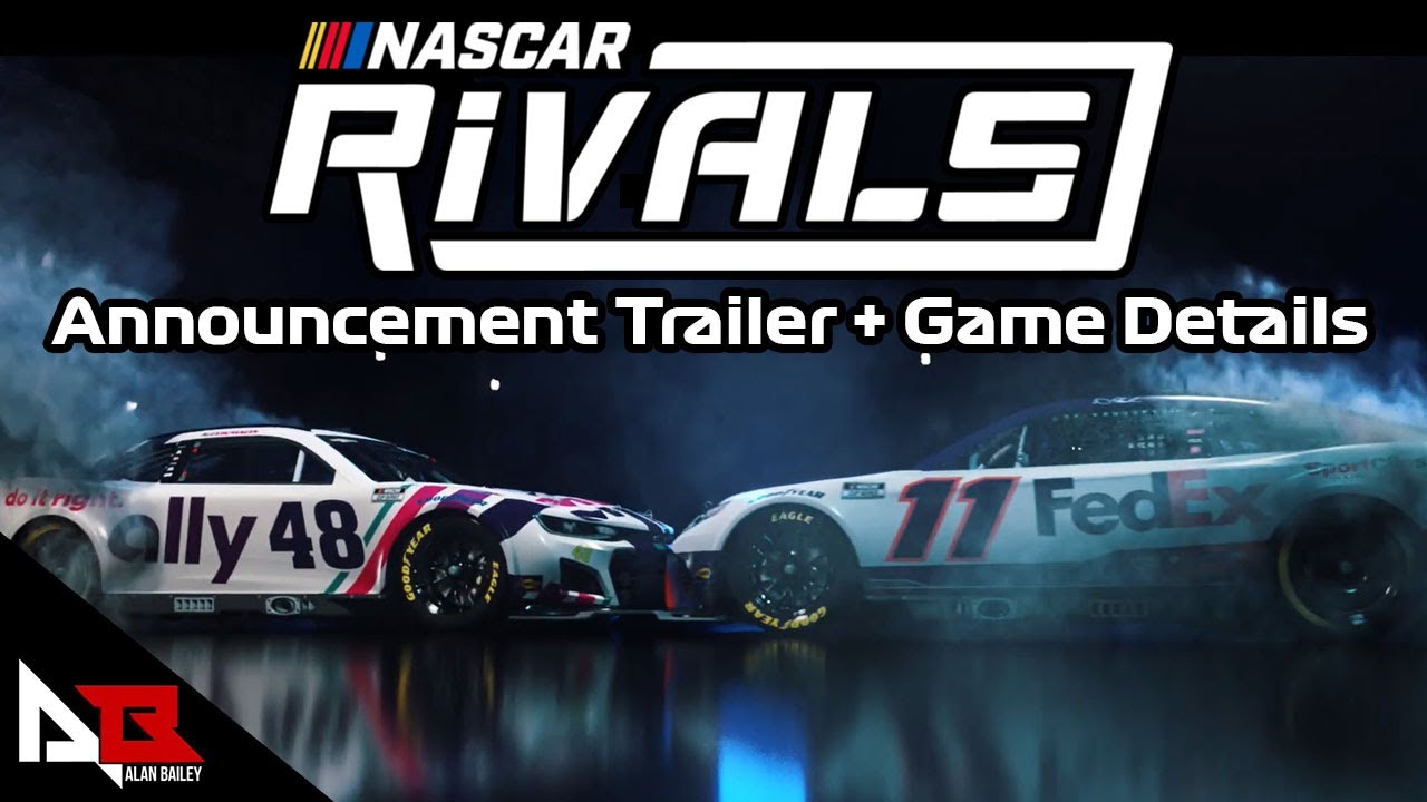 NASCAR Rivals - Trailer, Game Features, Tracks, Drivers & more! - YouTube