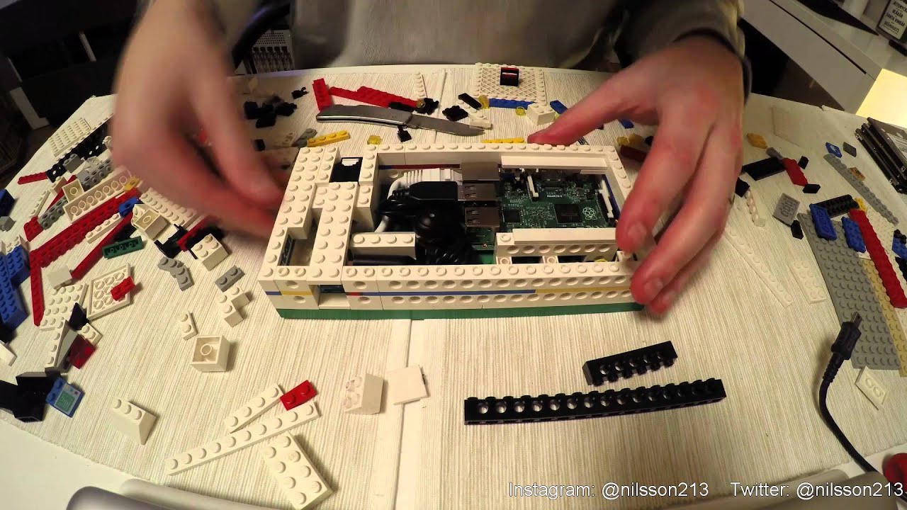 Custom LEGO chassi for Raspberry Pi 2, and have nothing to do with NES ...