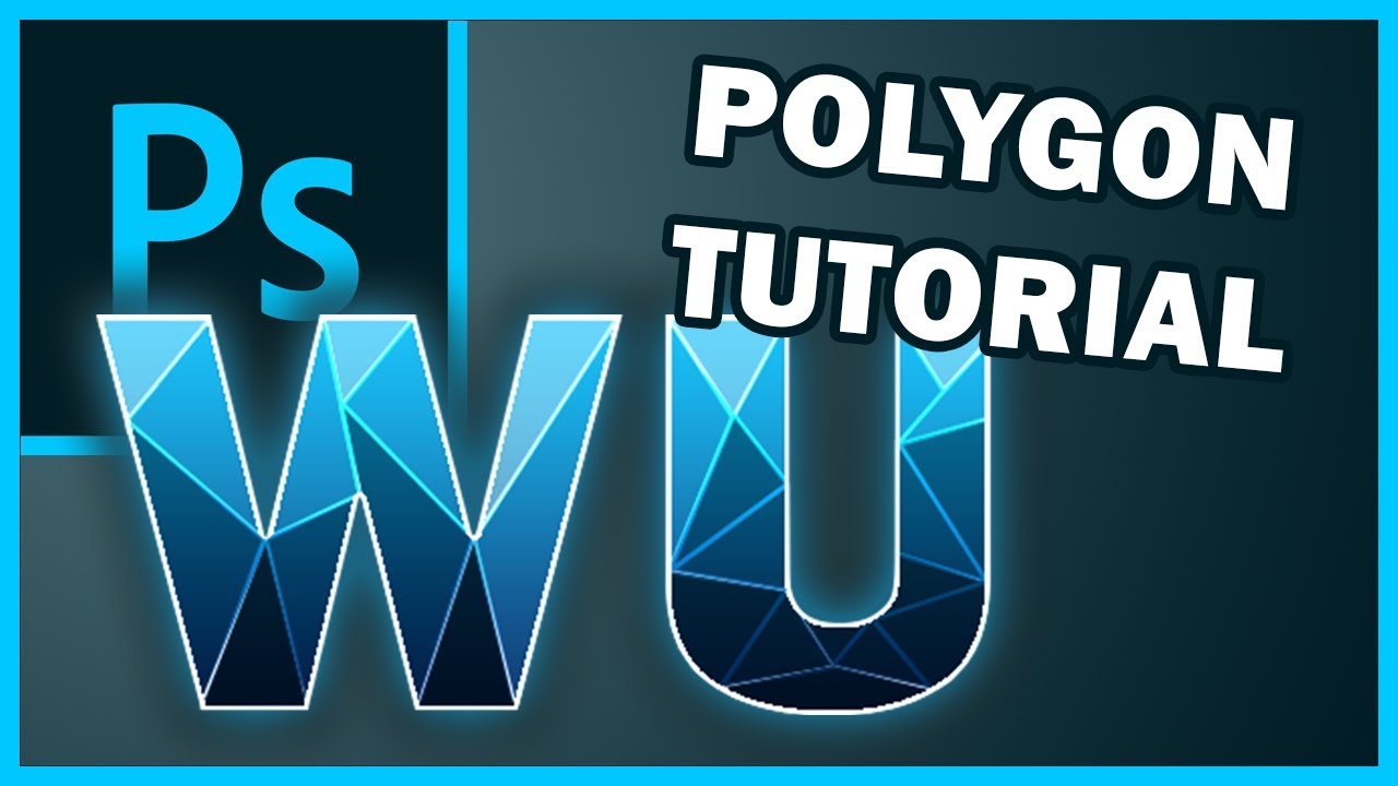 Photoshop POLYGON TEXT - Tutorial - [Deutsch] | Photoshop Anfängerkurs ...