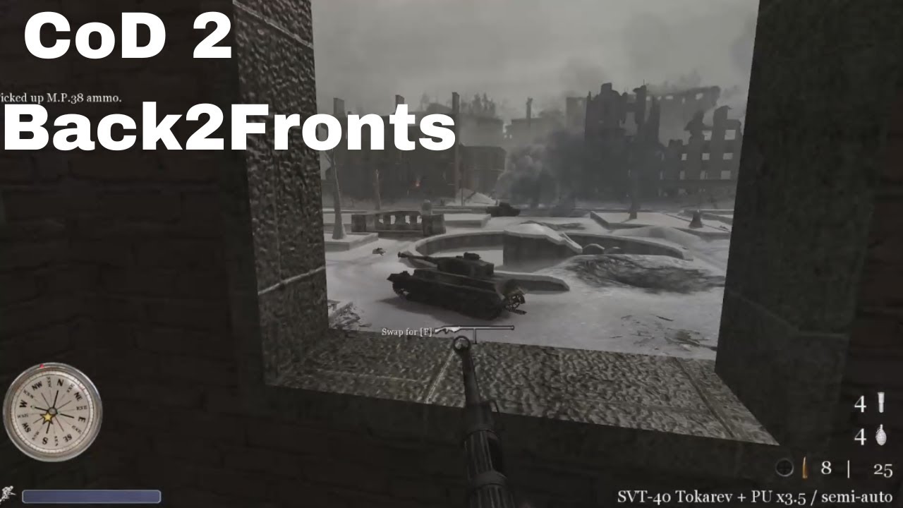 Call of Duty 2: Back2Fronts Mod - Veteran Difficulty - Mission 9 ...