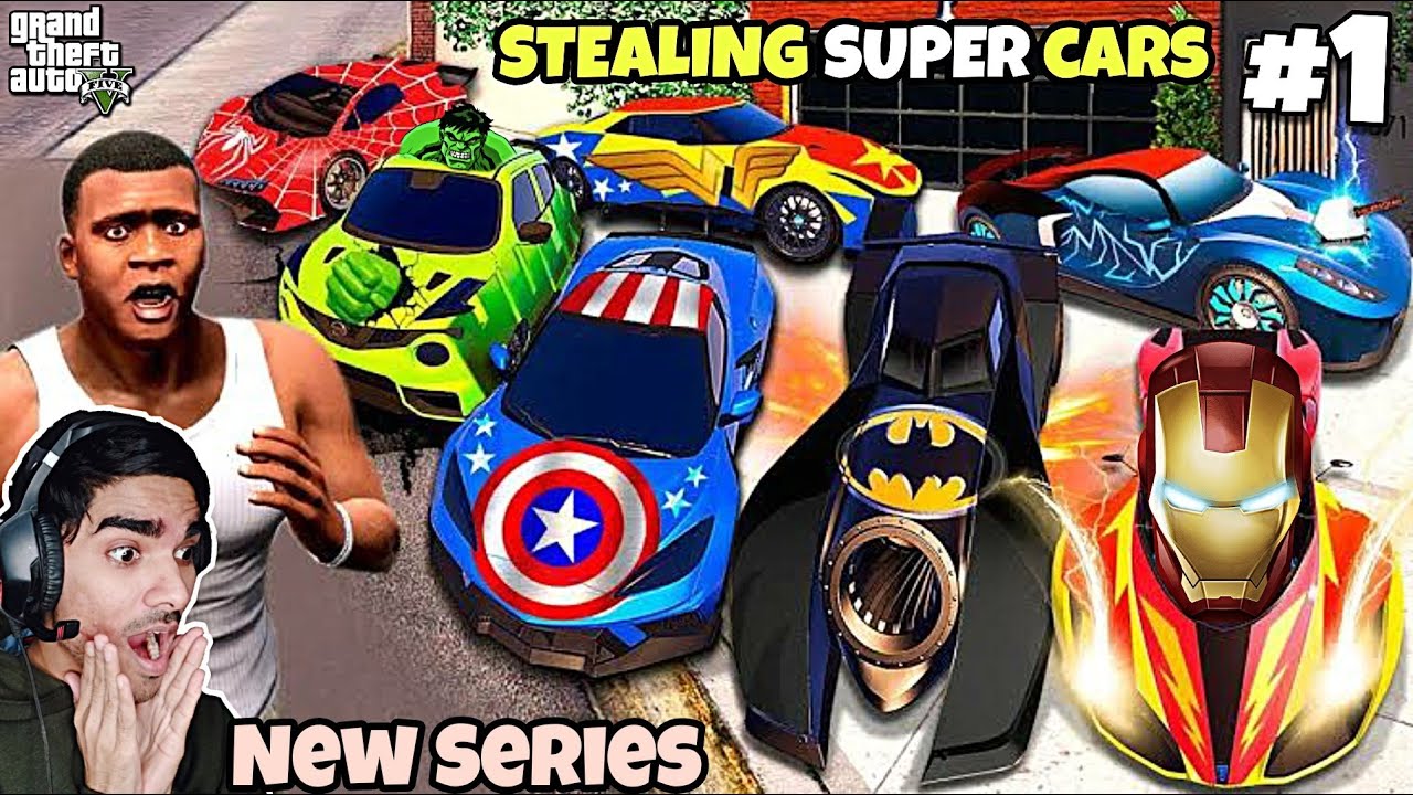 GTA 5 - POWER OF STEALING SUPER CARS || GTA 5 GAMEPLAY #1 - YouTube