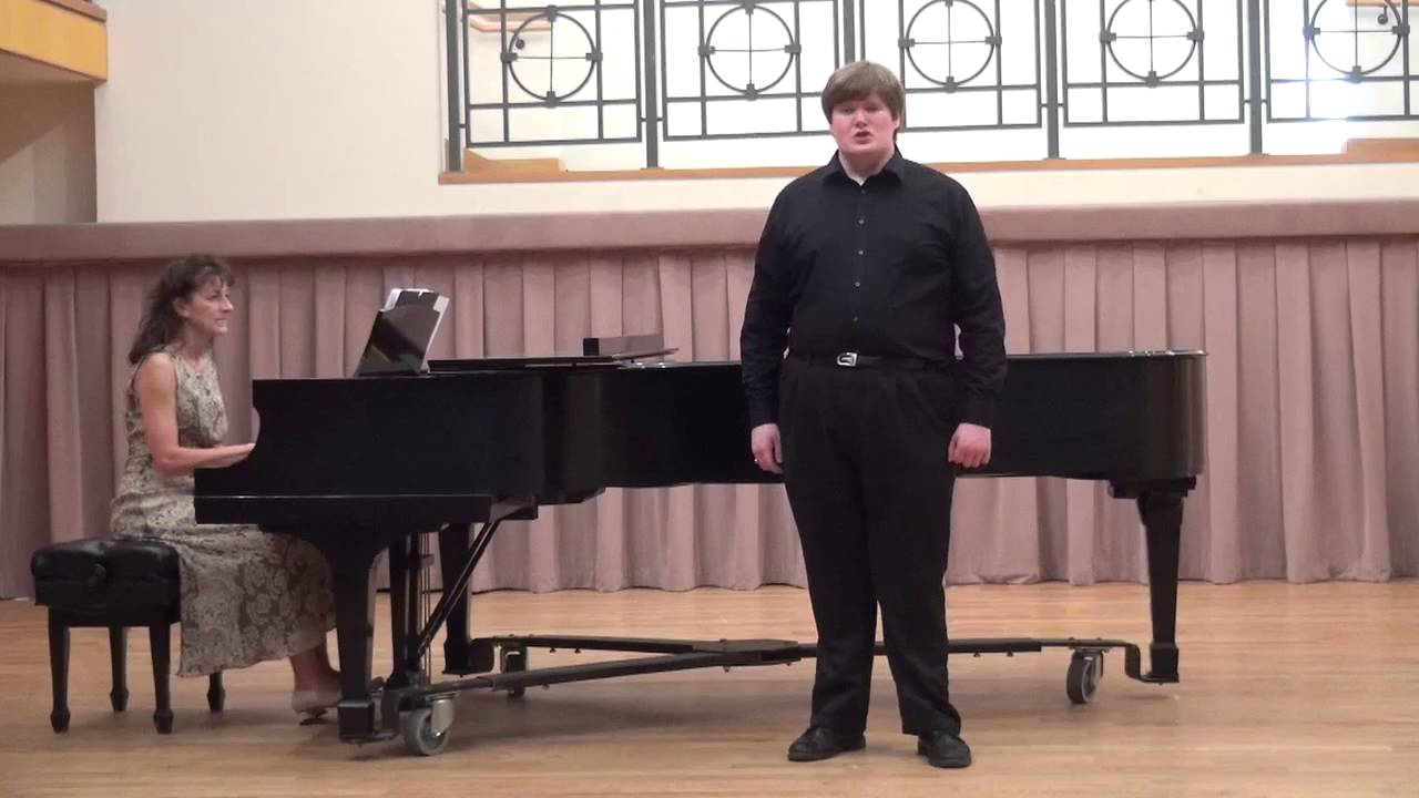 Logan Kenison sings "Lydia" April 21, 2015 - Audition for the National ...